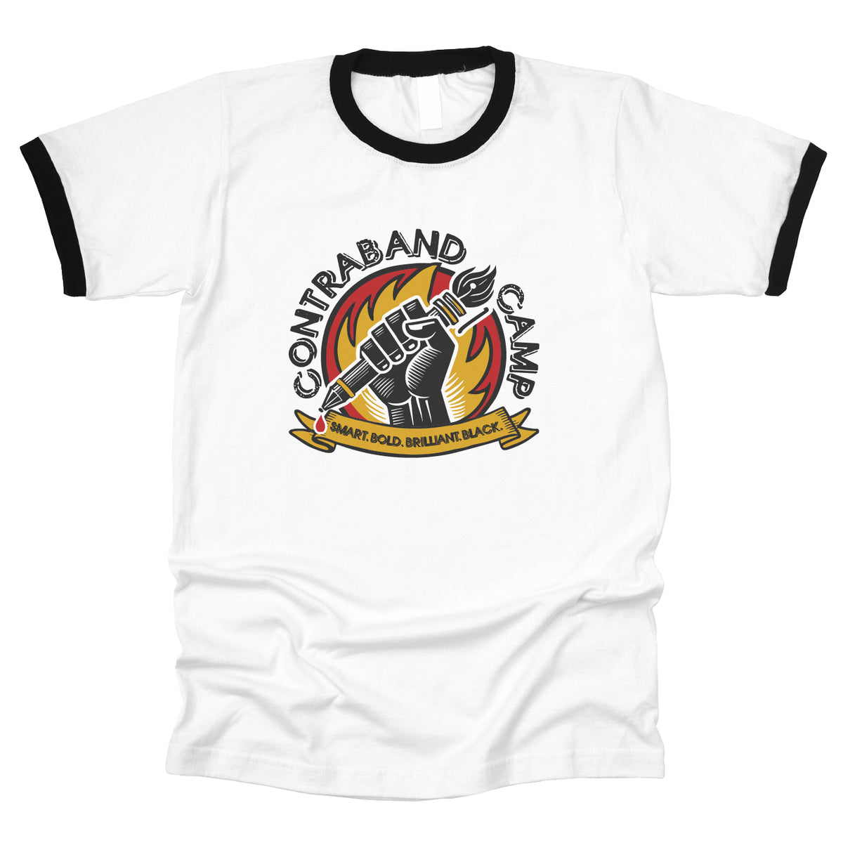 Short Sleeve Contraband Camp Ringer TShirt – needthattee