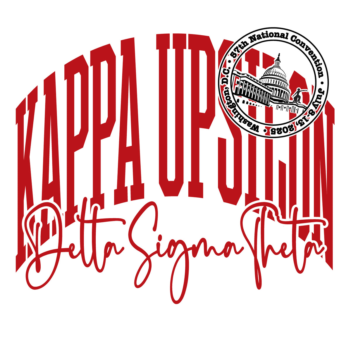 Custom Kappa Upsilon 2025 Convention Tee – needthattee