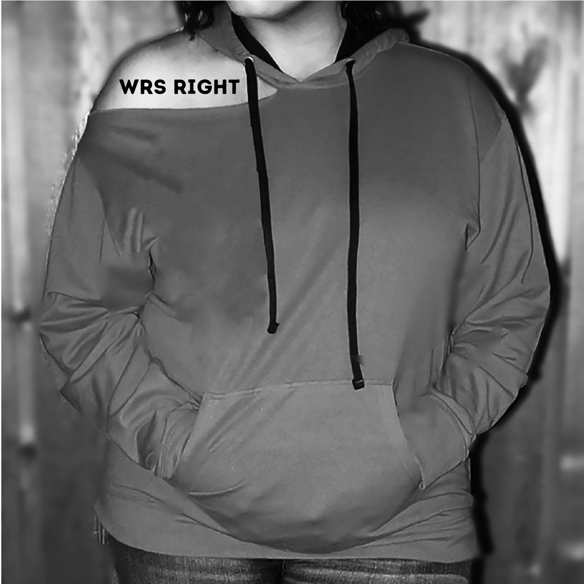 Block Grunge DST Fleece Kanga Hoodie Sunset – needthattee