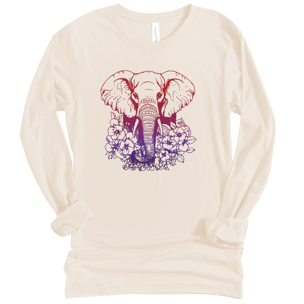 Long Sleeve Elephant Tshirt Duo – needthattee