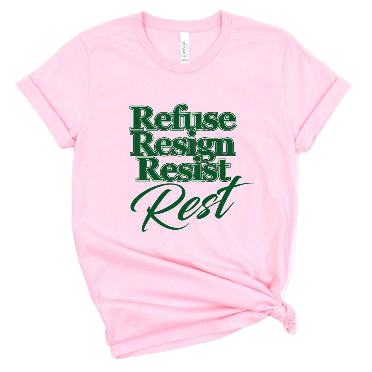 Short Sleeve Refuse Resign Resist Tee – needthattee